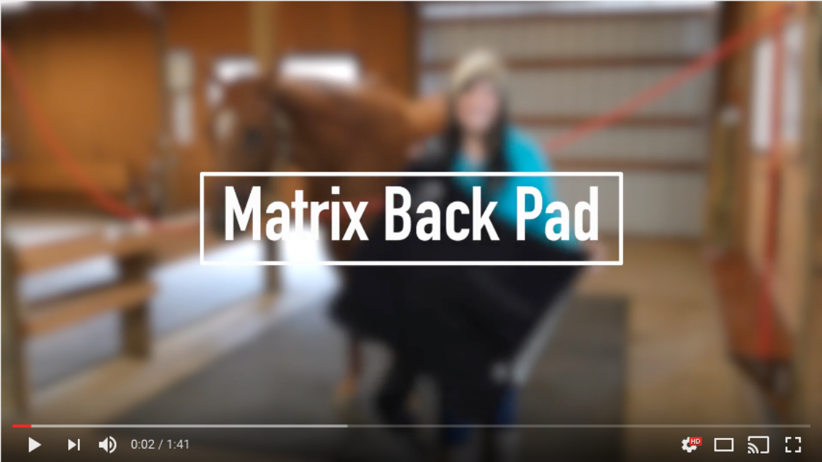 Video: Matrix Back Pad – Matrix Therapy Products